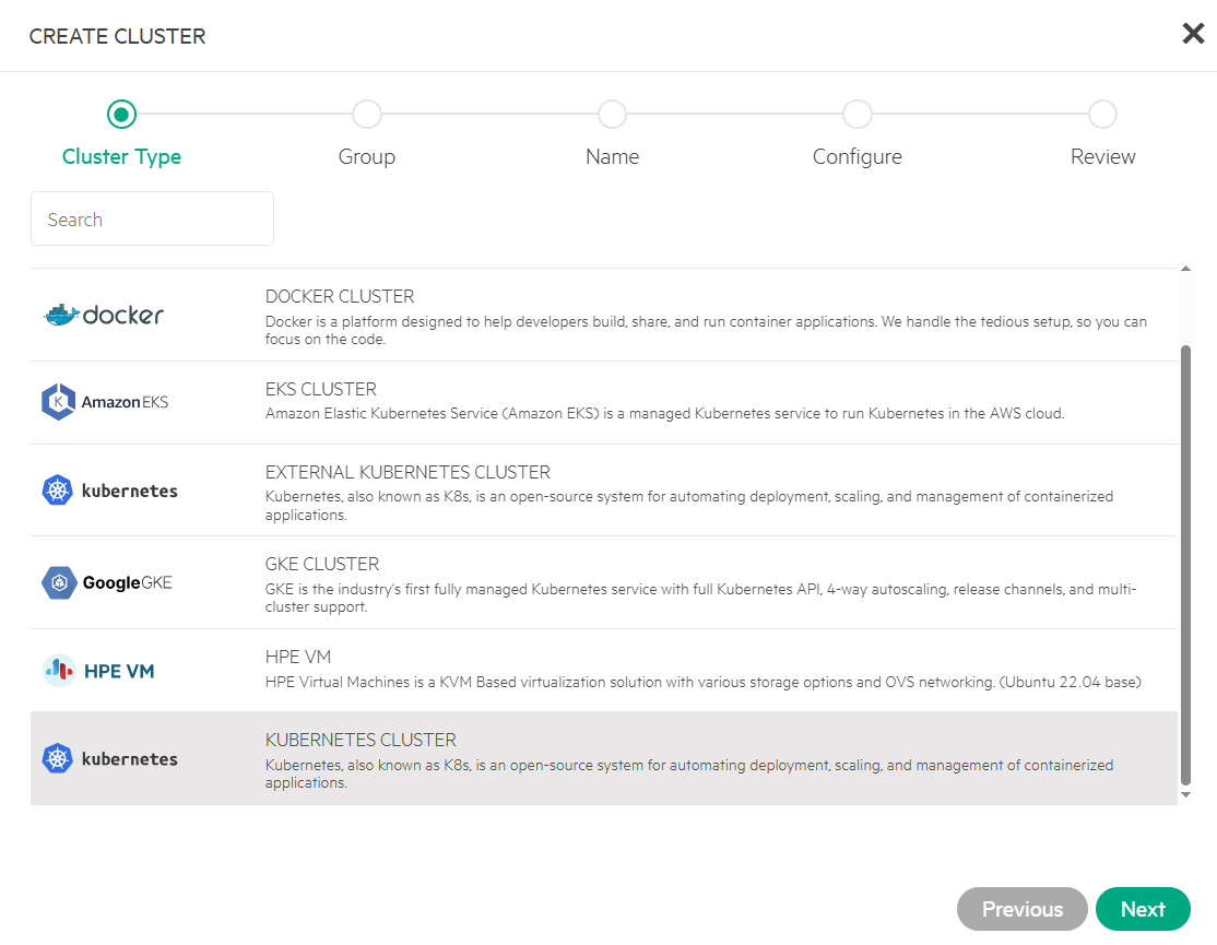 Provisioning MKS clusters in HPE Private Cloud Enterprise | HPE ...